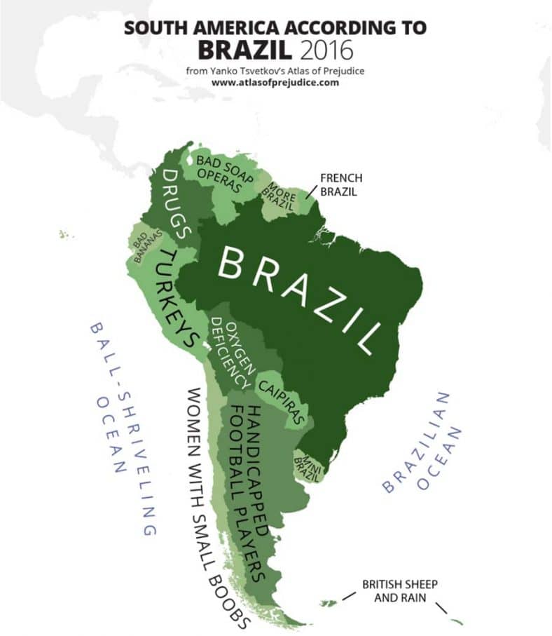 Conheça o "Atlas do preconceito", uma coleção de mapas de estereótipos ...